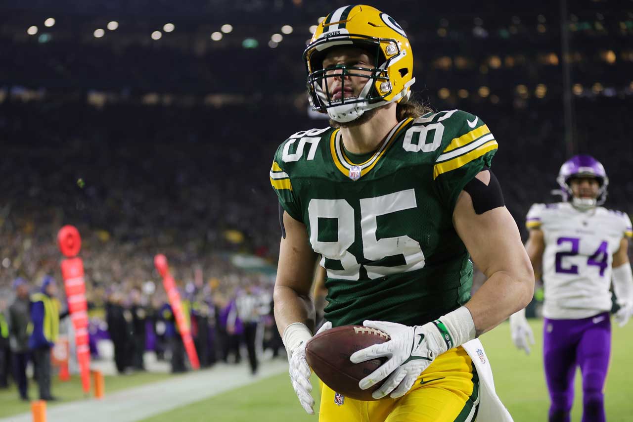 Green Bay Packers TE Robert Tonyan Finishes the Fantasy Football Season ...