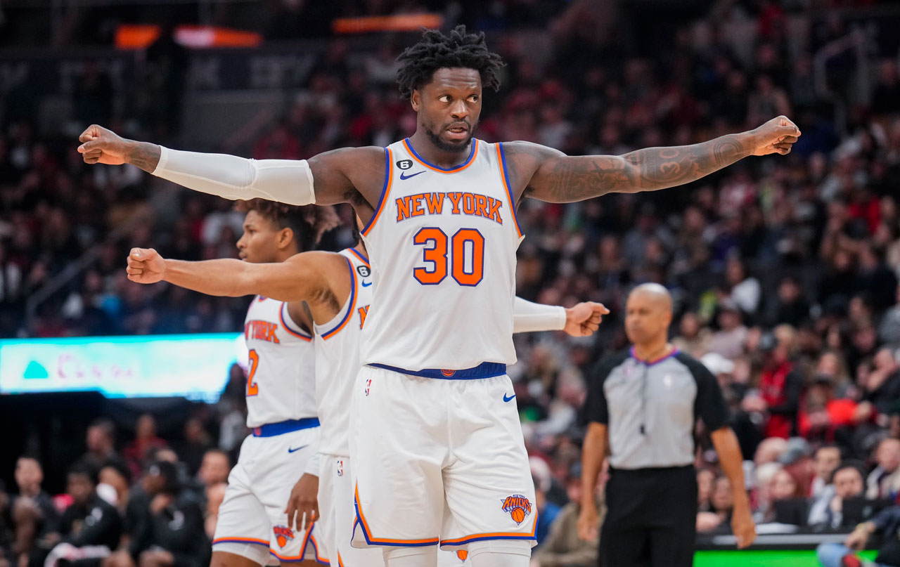 NBA Player Prop Bets: Julius Randle, Jurassic Park Ranger | 4for4