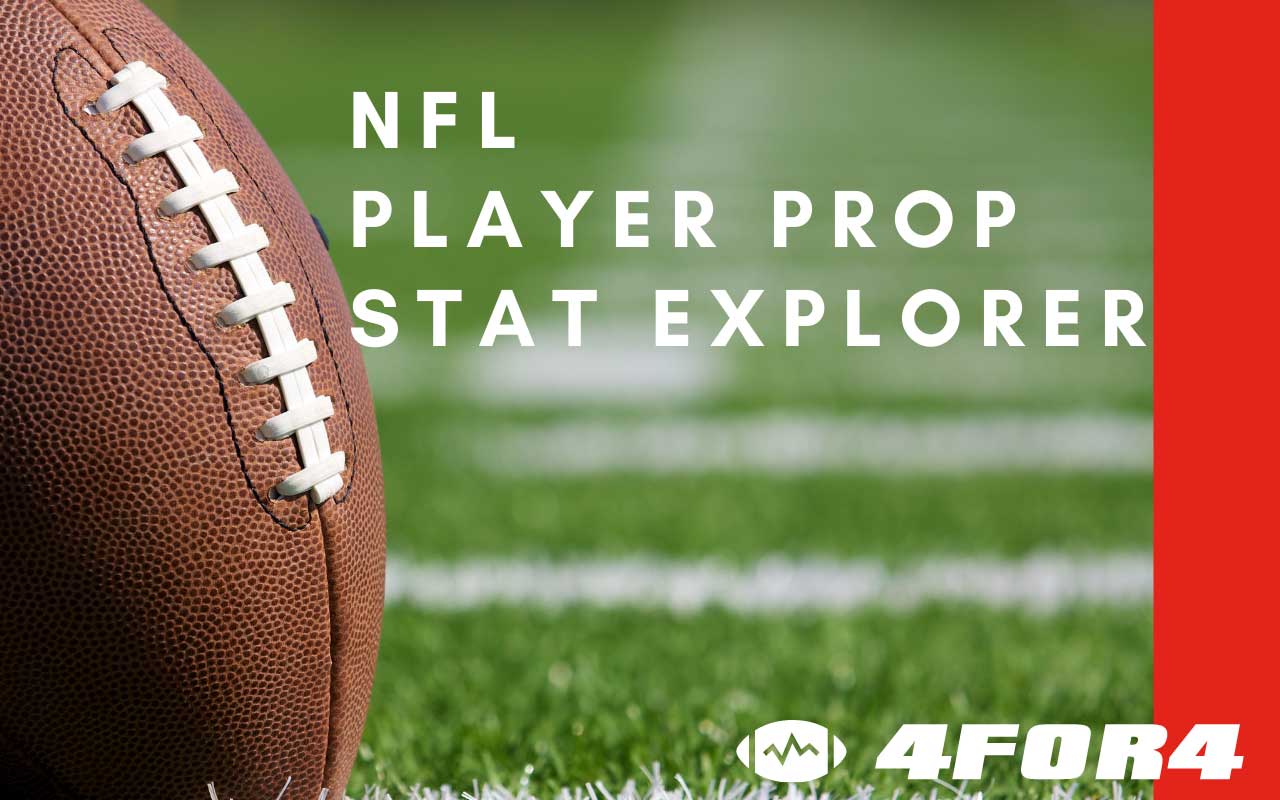 NFL Player Prop Stat Explorer Introduction | 4for4