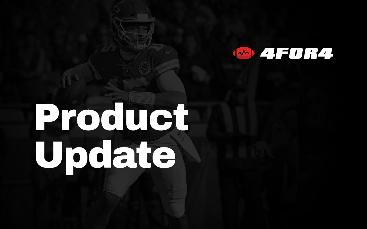 Welcome to the Next Era of 4for4 Fantasy Football | 4for4